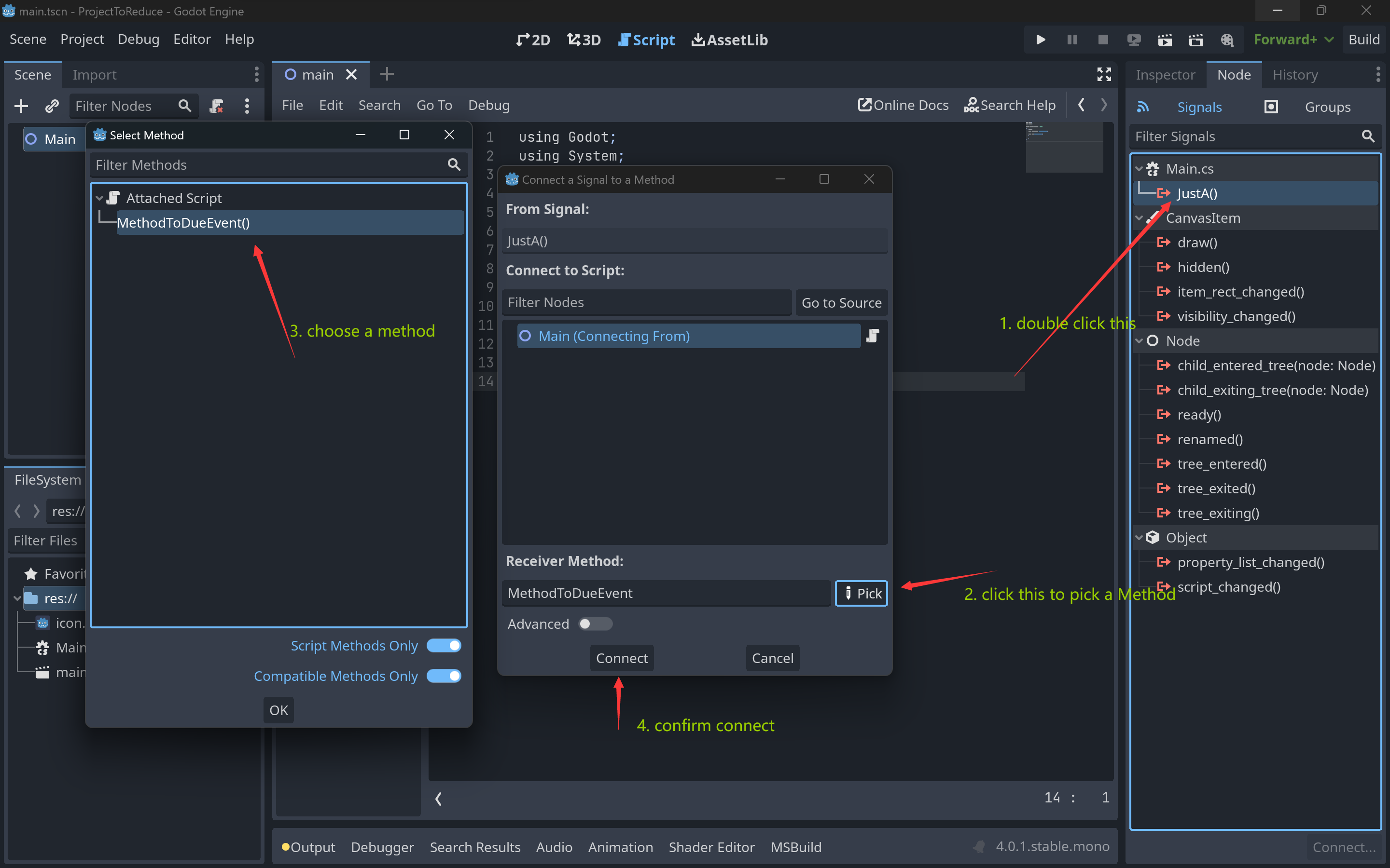 Connect Signals Will Create C Method Repeatedly Issue 75524 