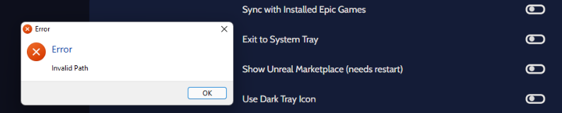 Invalid Path · Issue #846 · Heroic-Games-Launcher/HeroicGamesLauncher ...