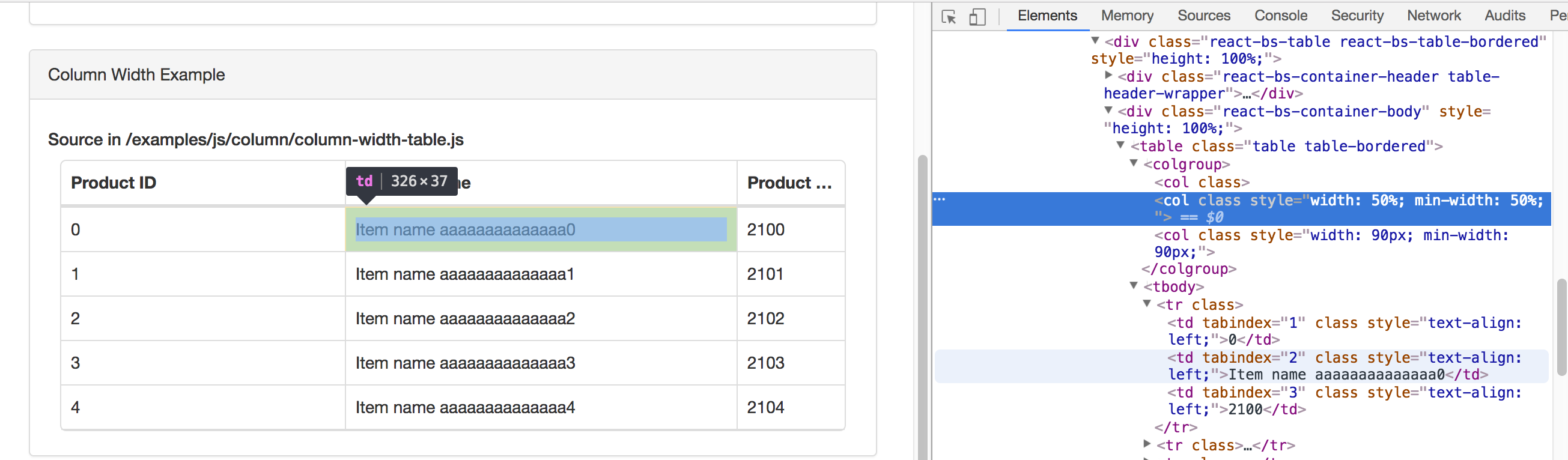 Chemicals Delegate Compulsion Bootstrap Table Column Width Woodybase