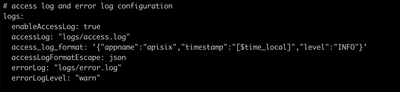 how to set the nginx log format · Issue #8732 · apache/apisix · GitHub