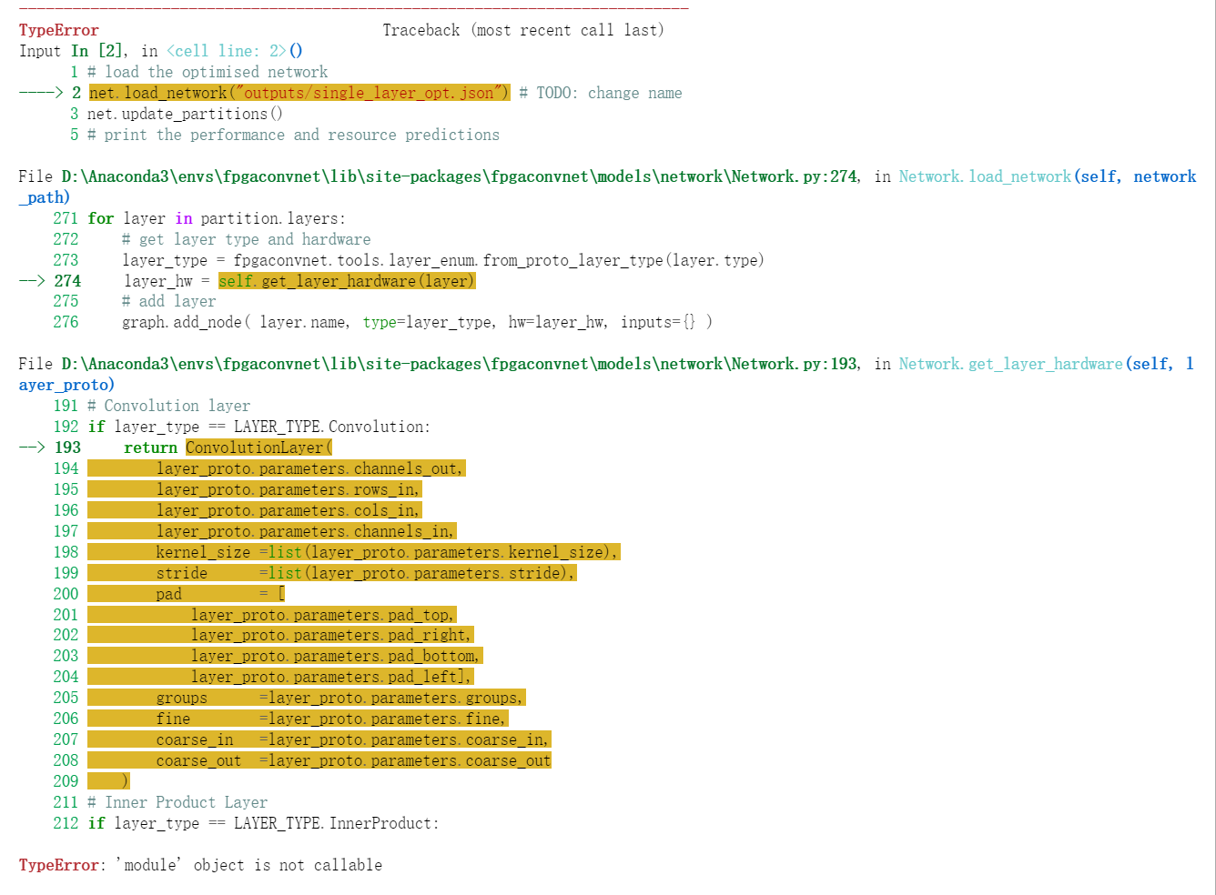 Problems of running the tutorial · Issue #4 · AlexMontgomerie/fpgaconvnet-tutorial · GitHub