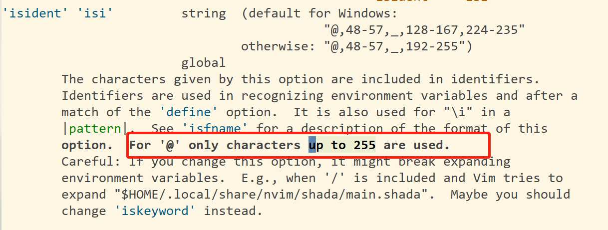 Allow modifying iskeyword to add or remove non-ASCII characters · Issue ...
