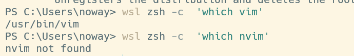 neovide --wsl: nvim not found · Issue #1296 · neovide/neovide · GitHub