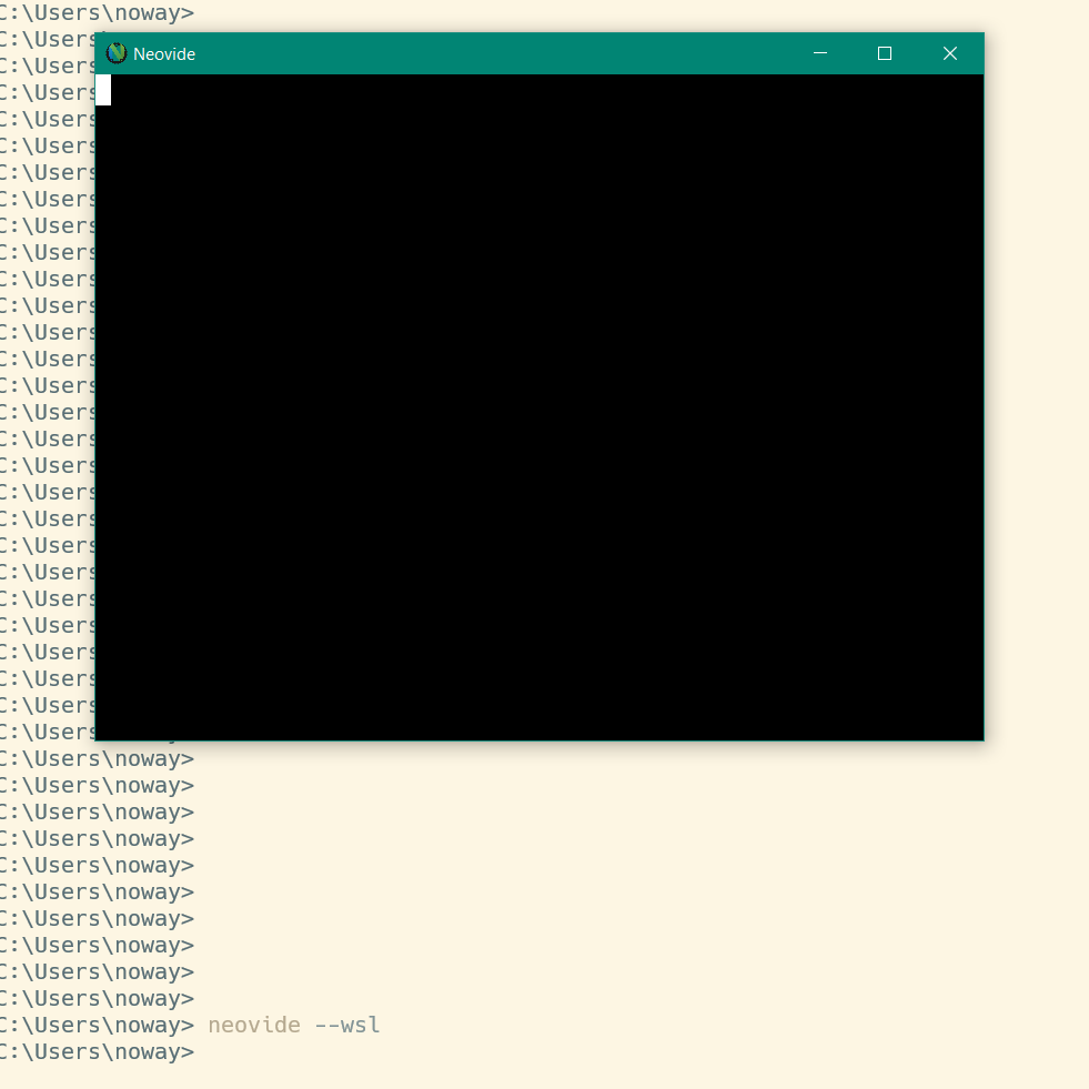 neovide --wsl: nvim not found · Issue #1296 · neovide/neovide · GitHub