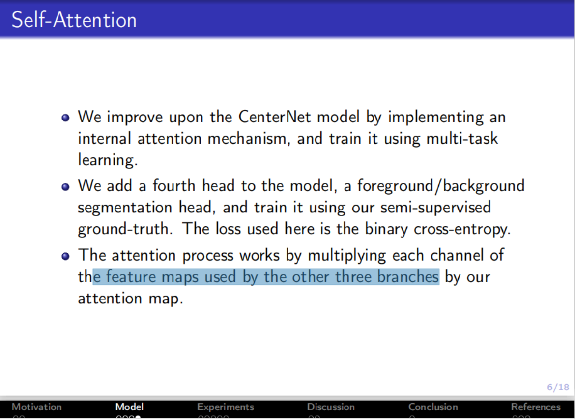 Do you multiply the width&height and offset(x) offset(y) feature maps with the segmentation map ...