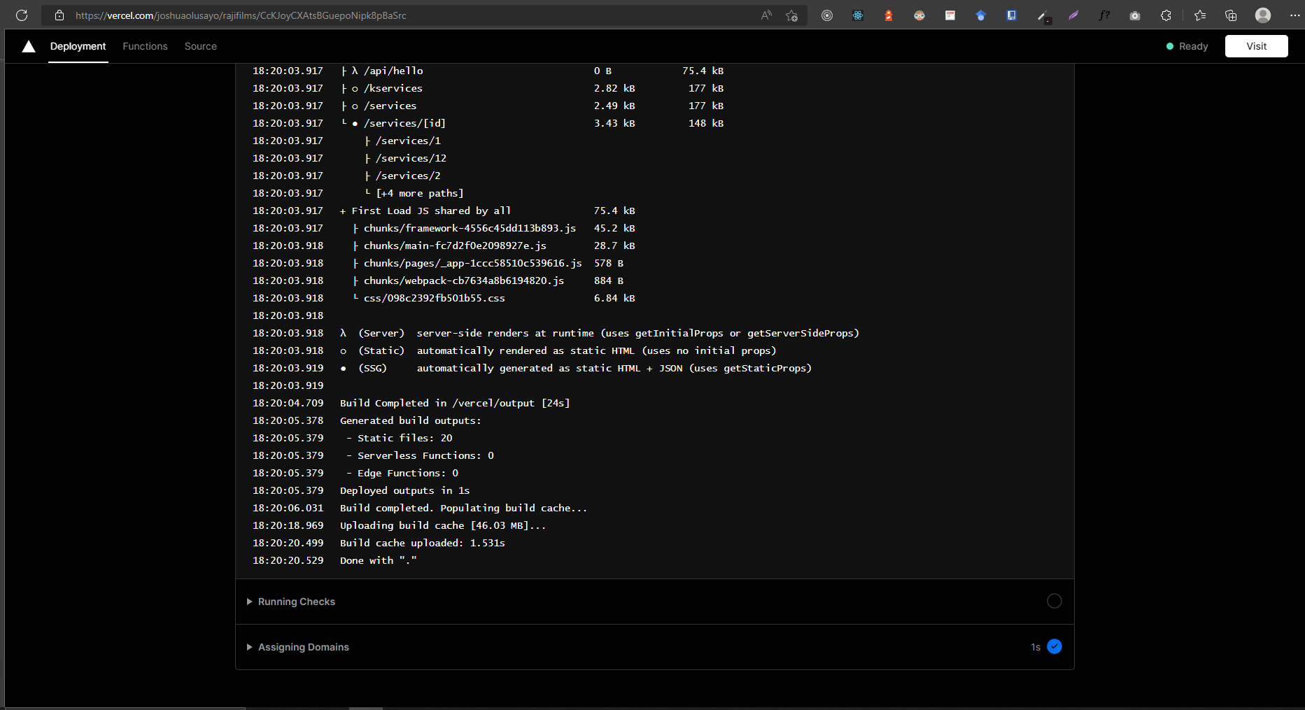 404 error in production despite the build being successfull · vercel vercel · Discussion #8750 ...