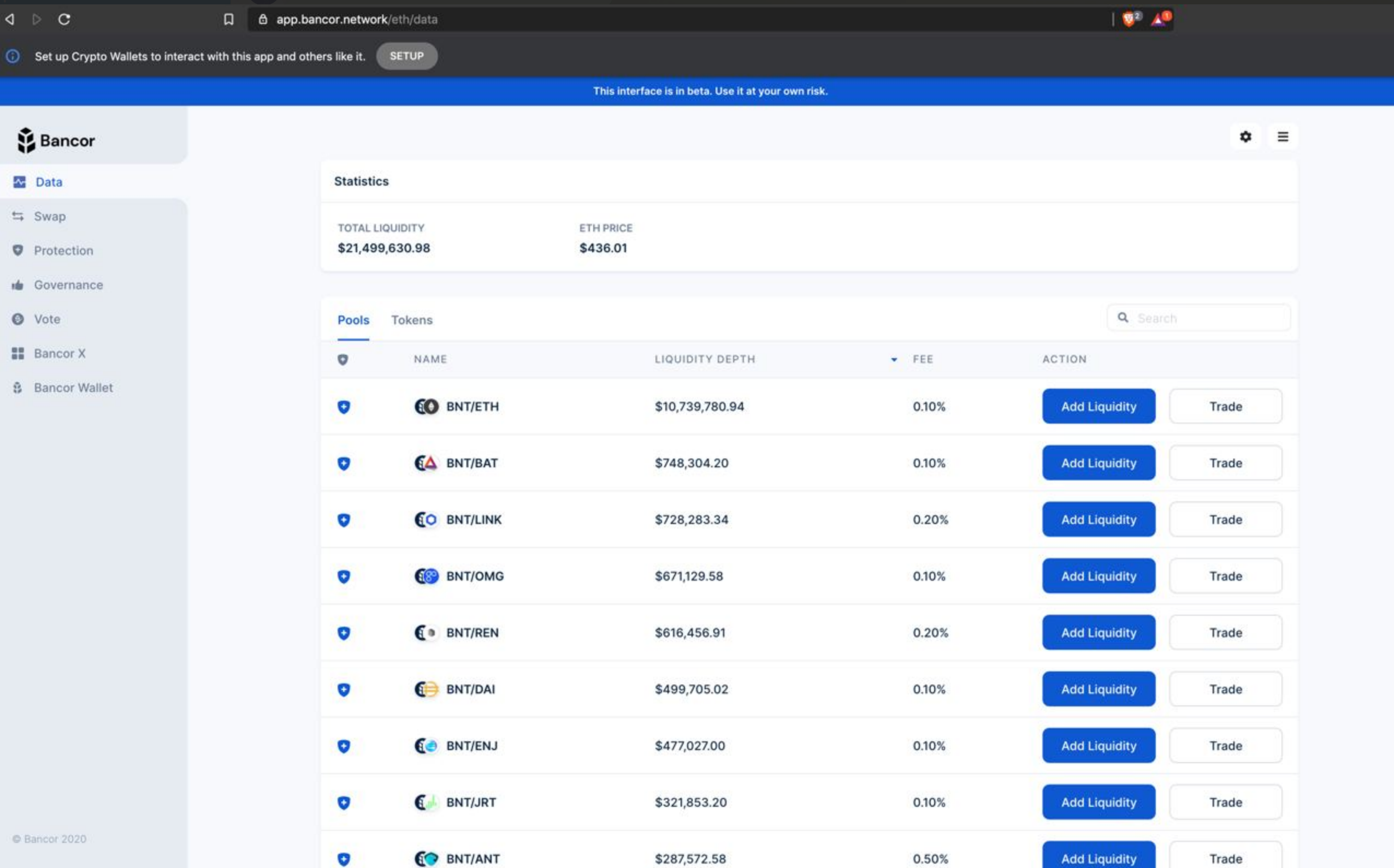 APY not visible on Data screen in Brave browser · Issue #419 · bancorprotocol/webapp · GitHub
