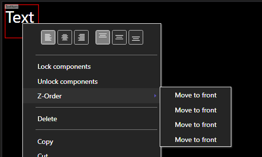 Z-Order options messed up on Dash Studio · Issue #1316 · SHWotever/SimHub · GitHub