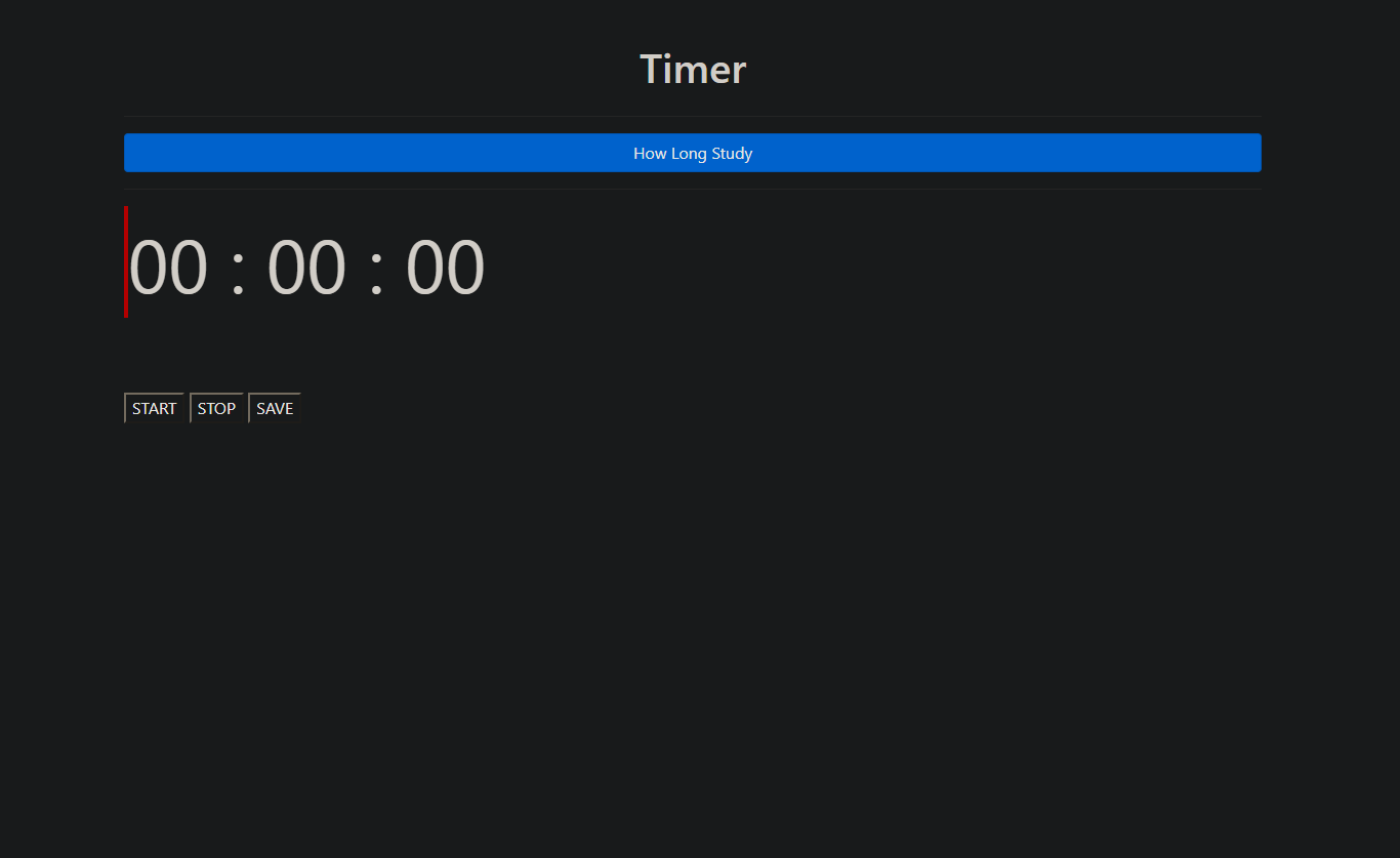 GitHub - GeonWooPaeng/HowLongStudy_Web