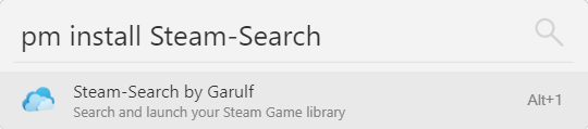GitHub - Garulf/Steam-Search: Search and launch your Steam Game library