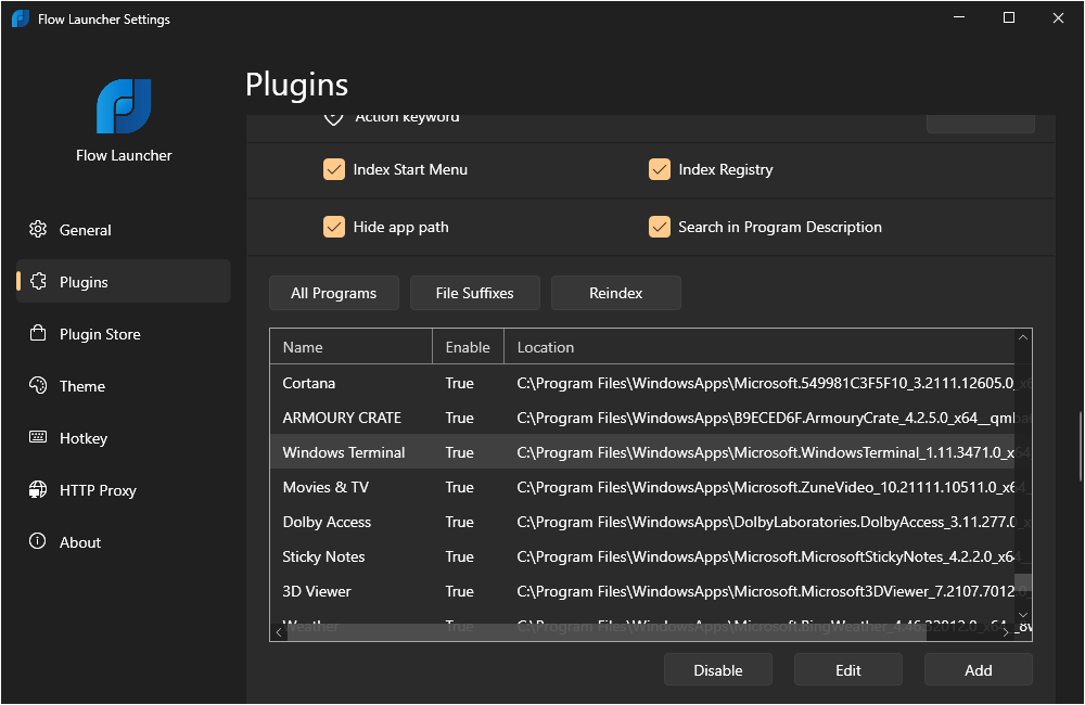 Windows Store Apps · Issue #1010 · Flow-Launcher/Flow.Launcher · GitHub