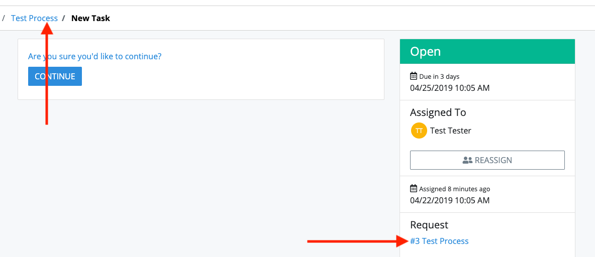 Breadcrumb Remove Link · Issue #1716 · ProcessMaker/processmaker · GitHub
