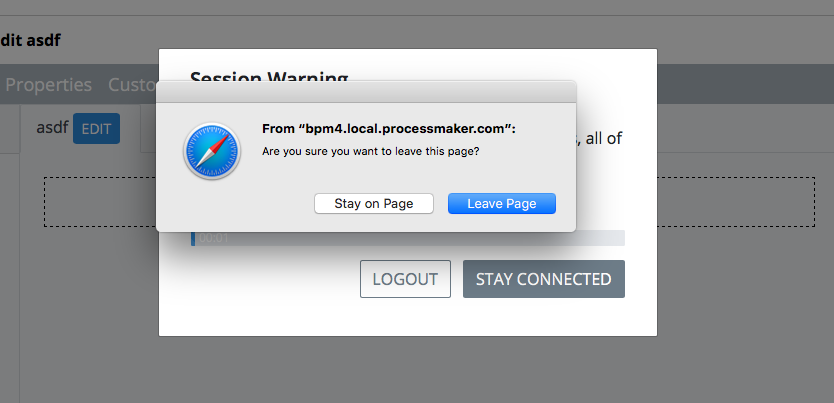 Browse Away + Timeout · Issue #277 · ProcessMaker/screen-builder · GitHub