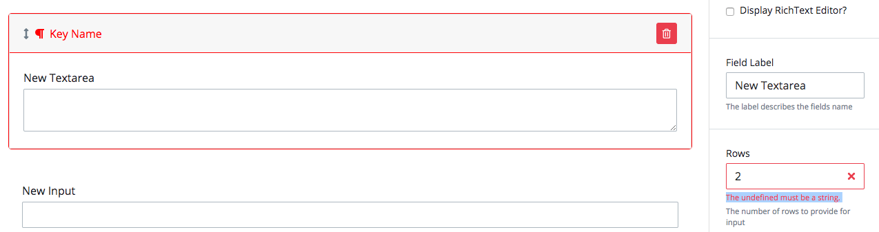 Textarea Validation Message · Issue 307 · Processmaker Screen Builder · Github