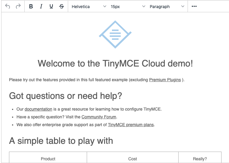 Rich Text Editor Docked · Issue #665 · ProcessMaker/screen-builder · GitHub