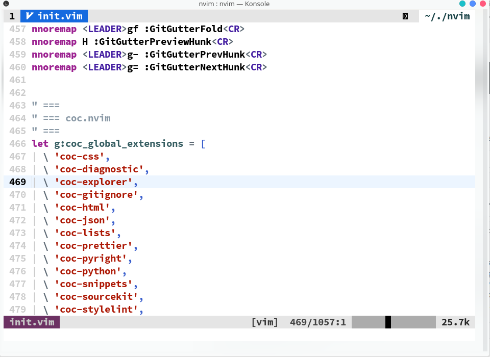 Statusline and Relativenumber · Issue #40 · theniceboy/nvim · GitHub