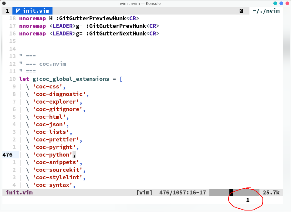 Statusline and Relativenumber · Issue #40 · theniceboy/nvim · GitHub
