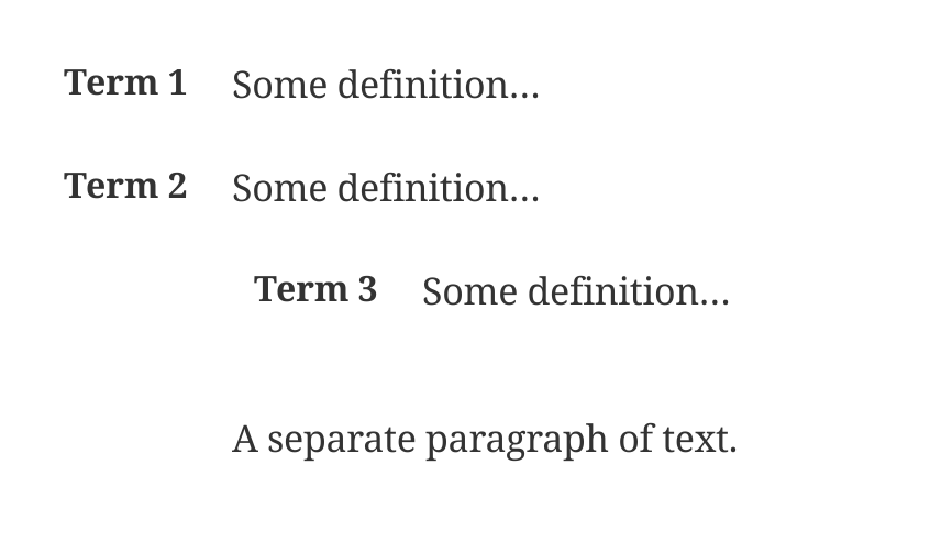 Nested horizontal description list capturing more content than it should · Issue #3535 ...