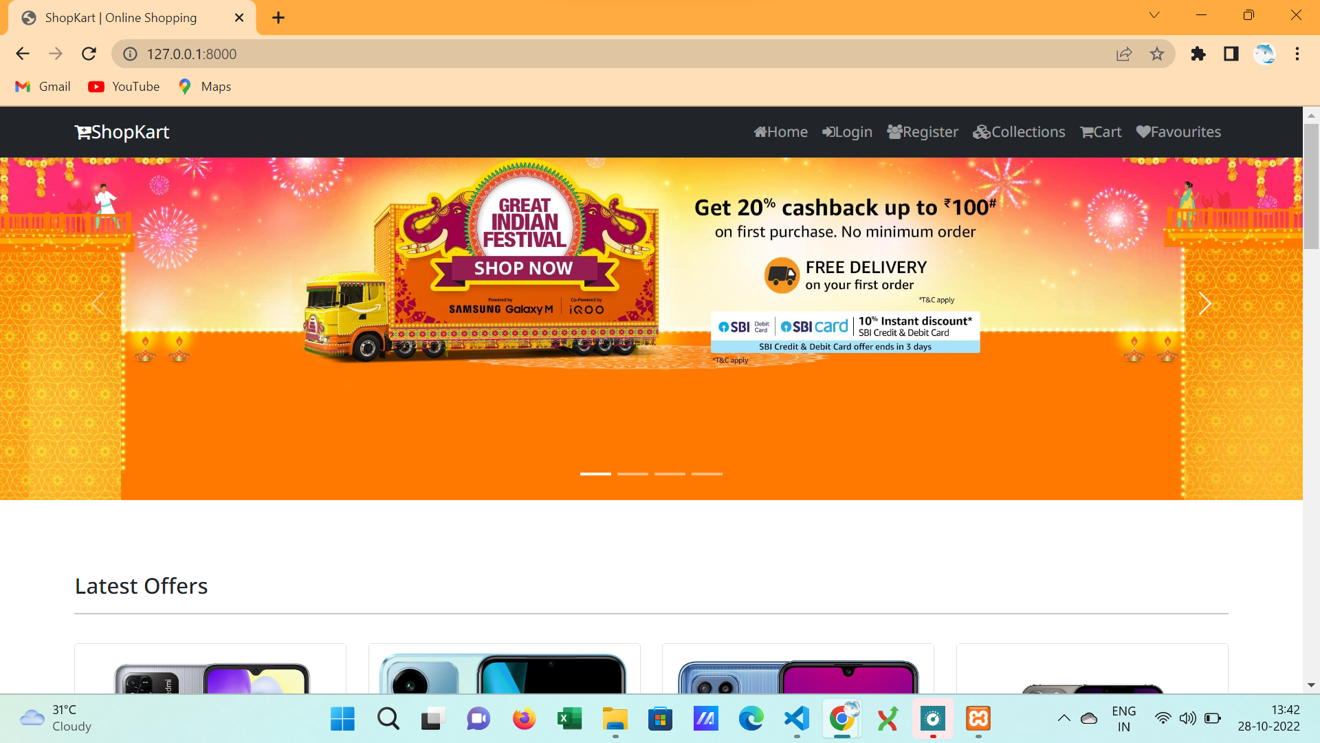 GitHub - vijay2312/shopkart: Python Web App Using Django Framework