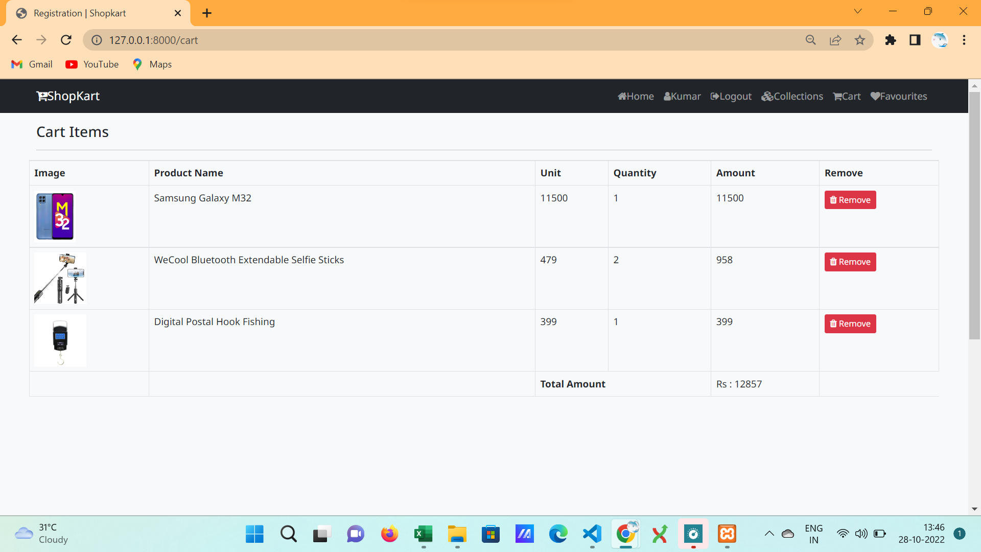 GitHub - vijay2312/shopkart: Python Web App Using Django Framework