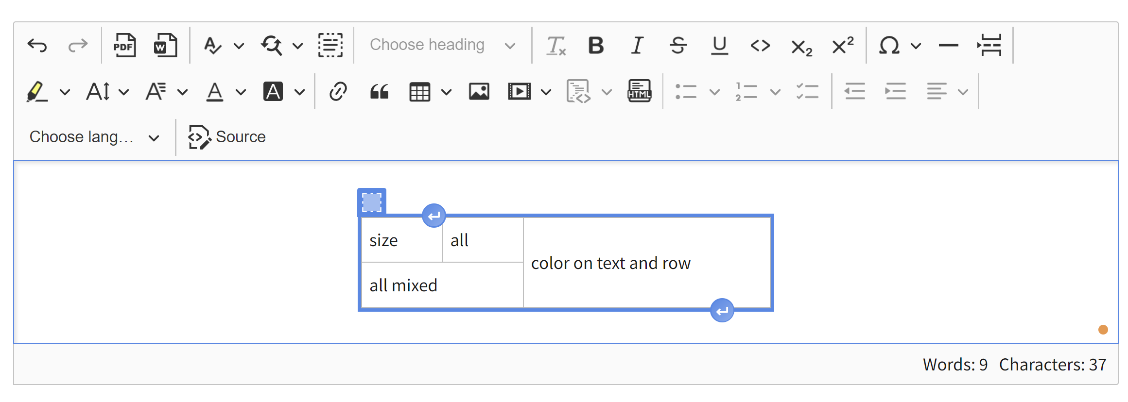 Columns width for tables pasted from MS Excel are not conveyed properly · Issue #14521 ...