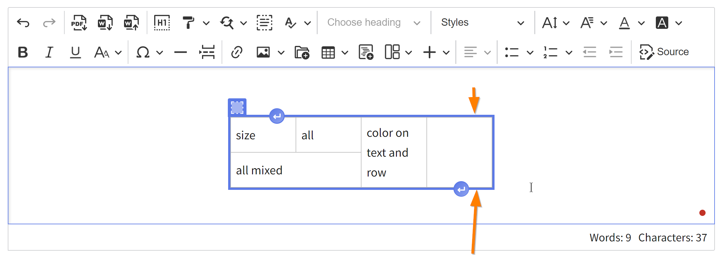 Columns width for tables pasted from MS Excel are not conveyed properly · Issue #14521 ...