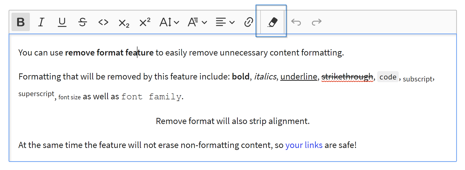 Remove command icon · Issue #2334 · ckeditor/ckeditor5 · GitHub