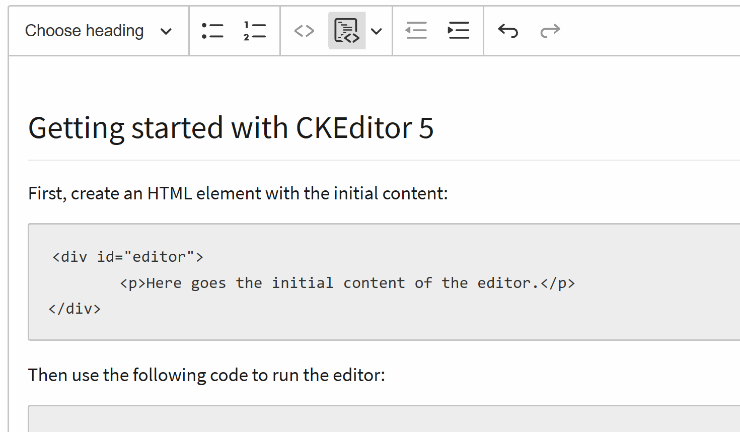 Extra spacing in empty code block on Edge · Issue #5867 · ckeditor ...