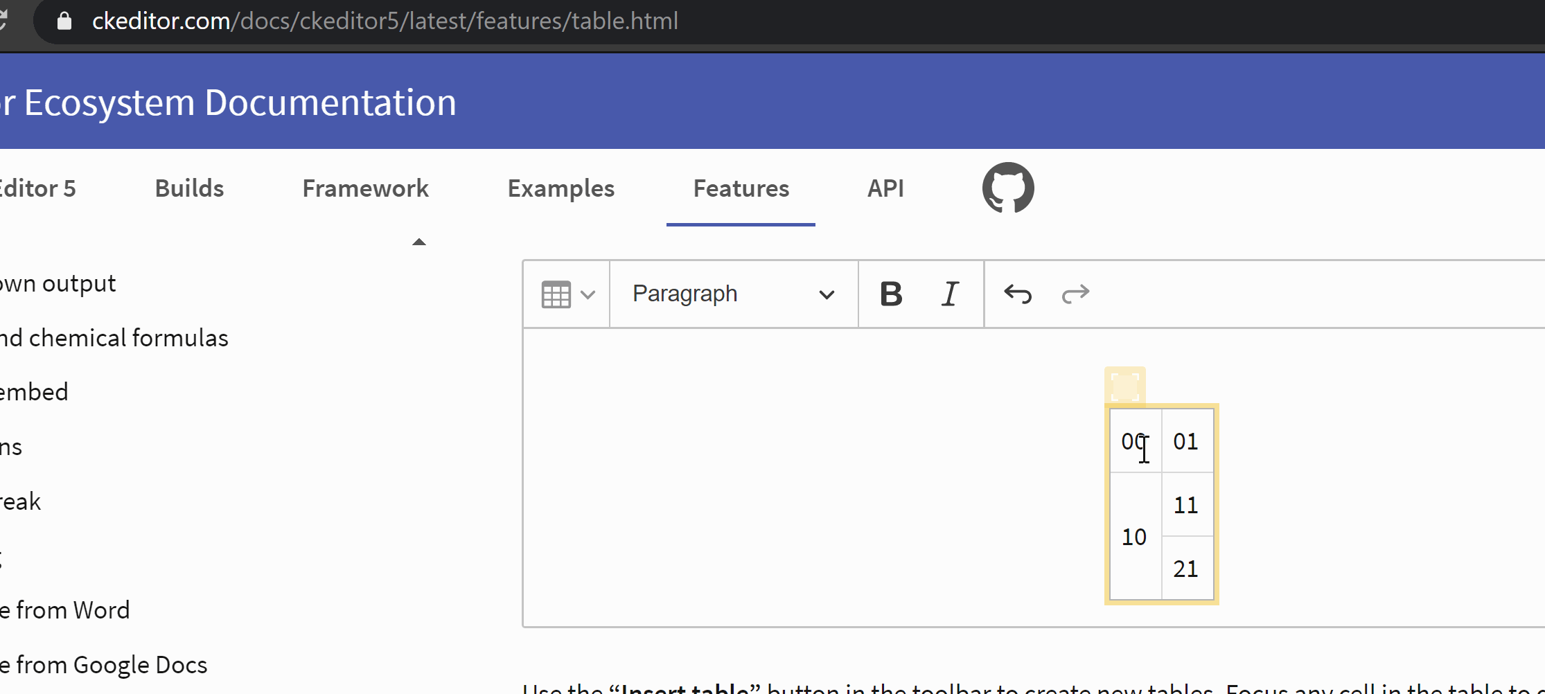 [Table] Crash after splitting cell horizontally and removing column · Issue #6422 · ckeditor ...