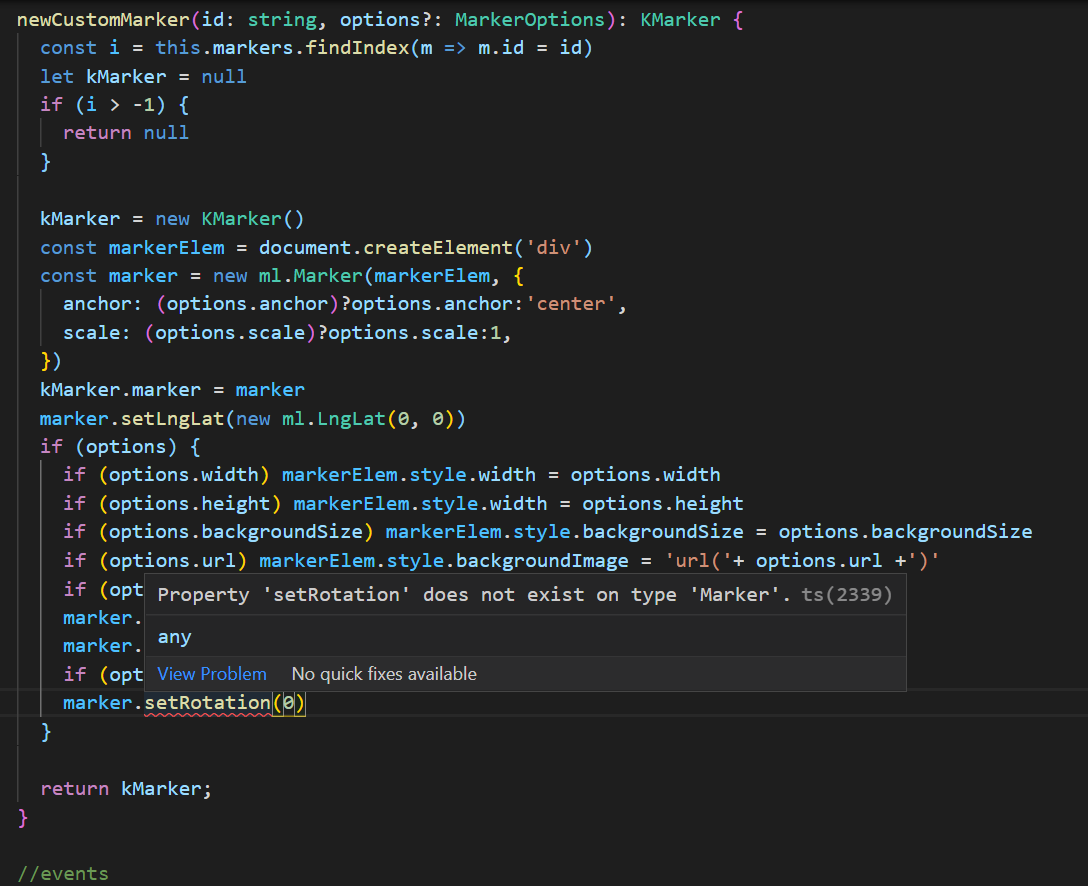 MabLibre marker has not set or get Rotation · Issue #164 · maplibre ...