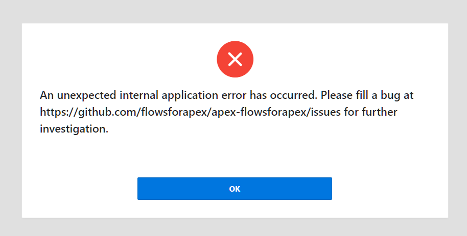 [bug]: Create Model with (too) long name causes crash · Issue #570 · flowsforapex/apex ...