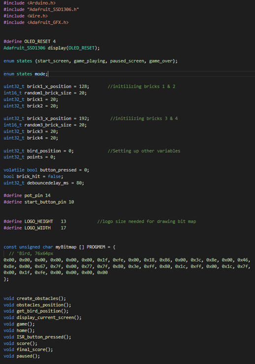 GitHub - JackHey99/Flappy-bird-game: Finite state machine project