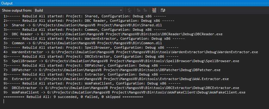 DBC Extractor Framework Version Mismatch · Issue #126 · mangosvb/serverZero · GitHub