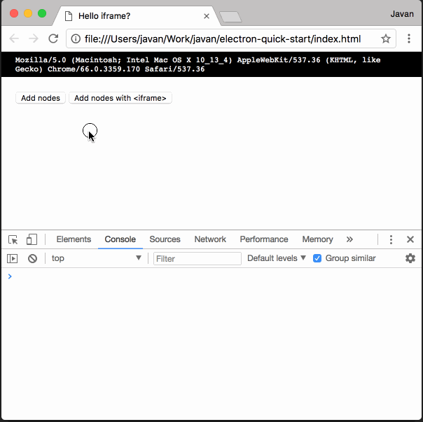 Dynamically Inserted S Break Mutationobserver · Issue 12939 · Electronelectron · Github 6756