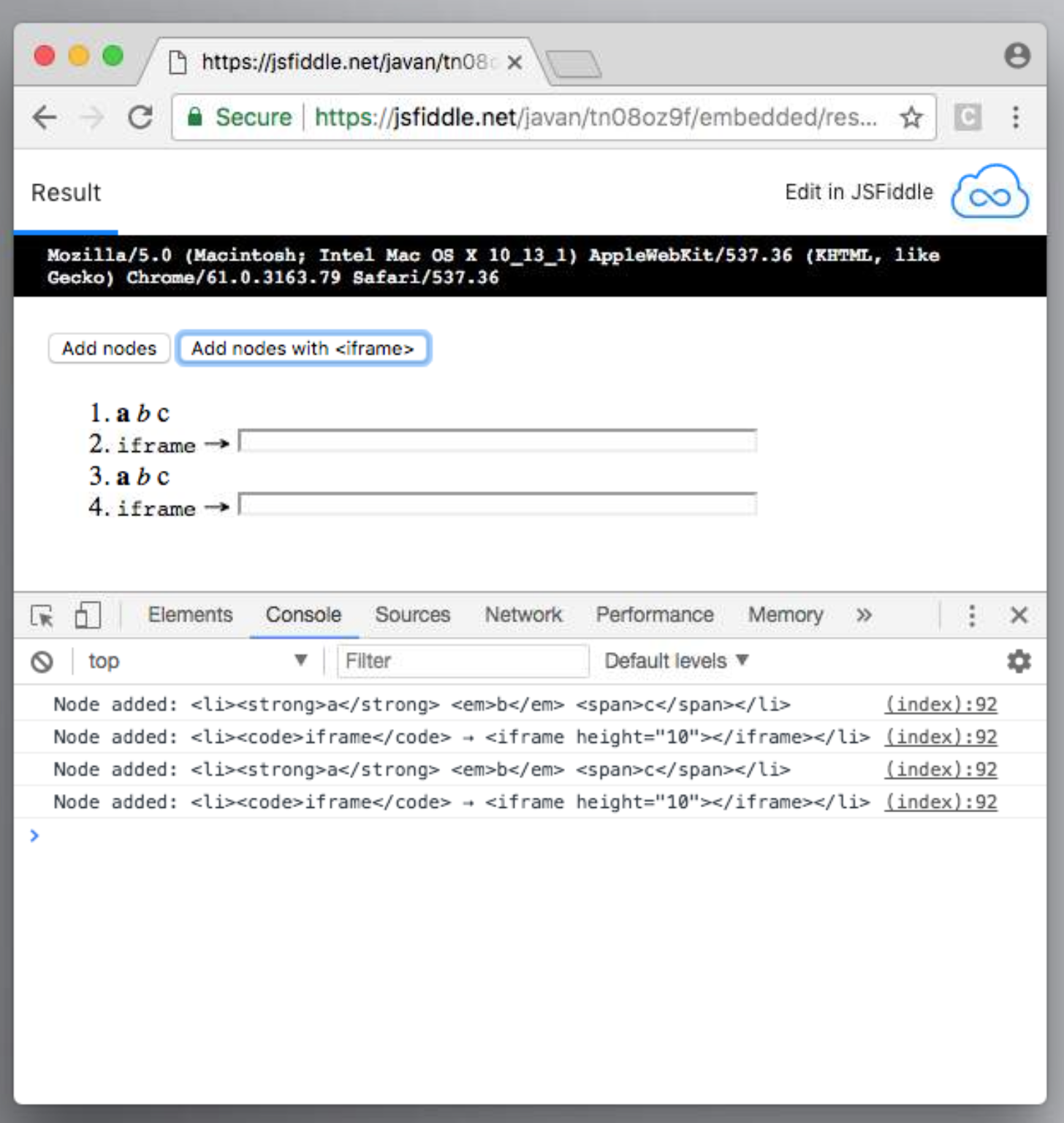 Dynamically inserted s break MutationObserver · Issue #12939 · electron/electron · GitHub