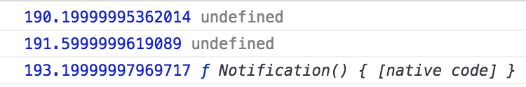 Notification (+115 more) APIs aren't defined synchronously in preload ...