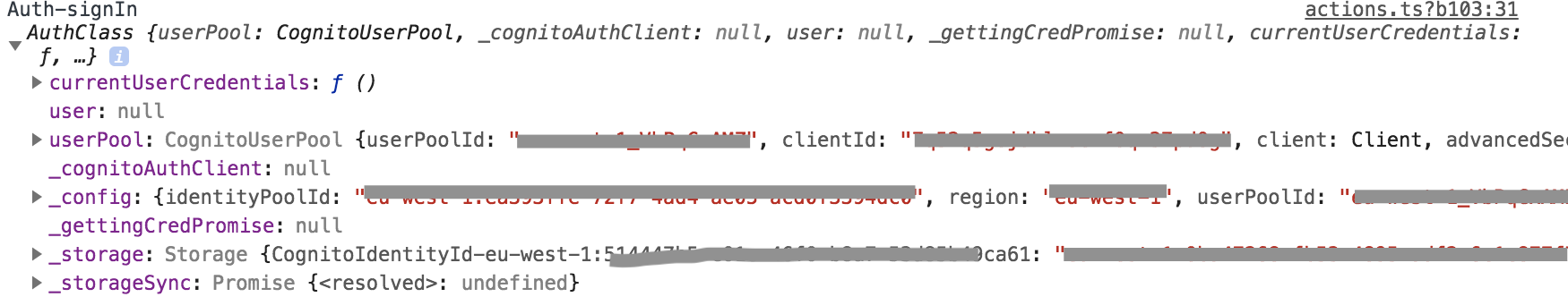 Modularization User Pool Client Xxx Does Not Exist · Issue 1369 · Aws Amplify Amplify Js