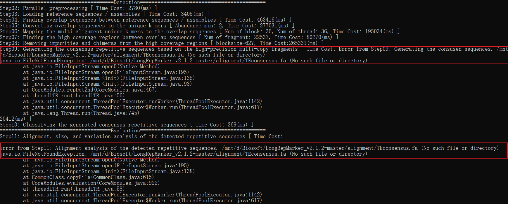 FileNotFoundException · Issue #7 · Xingyu-Liao/LongRepMarker_v2.0 · GitHub