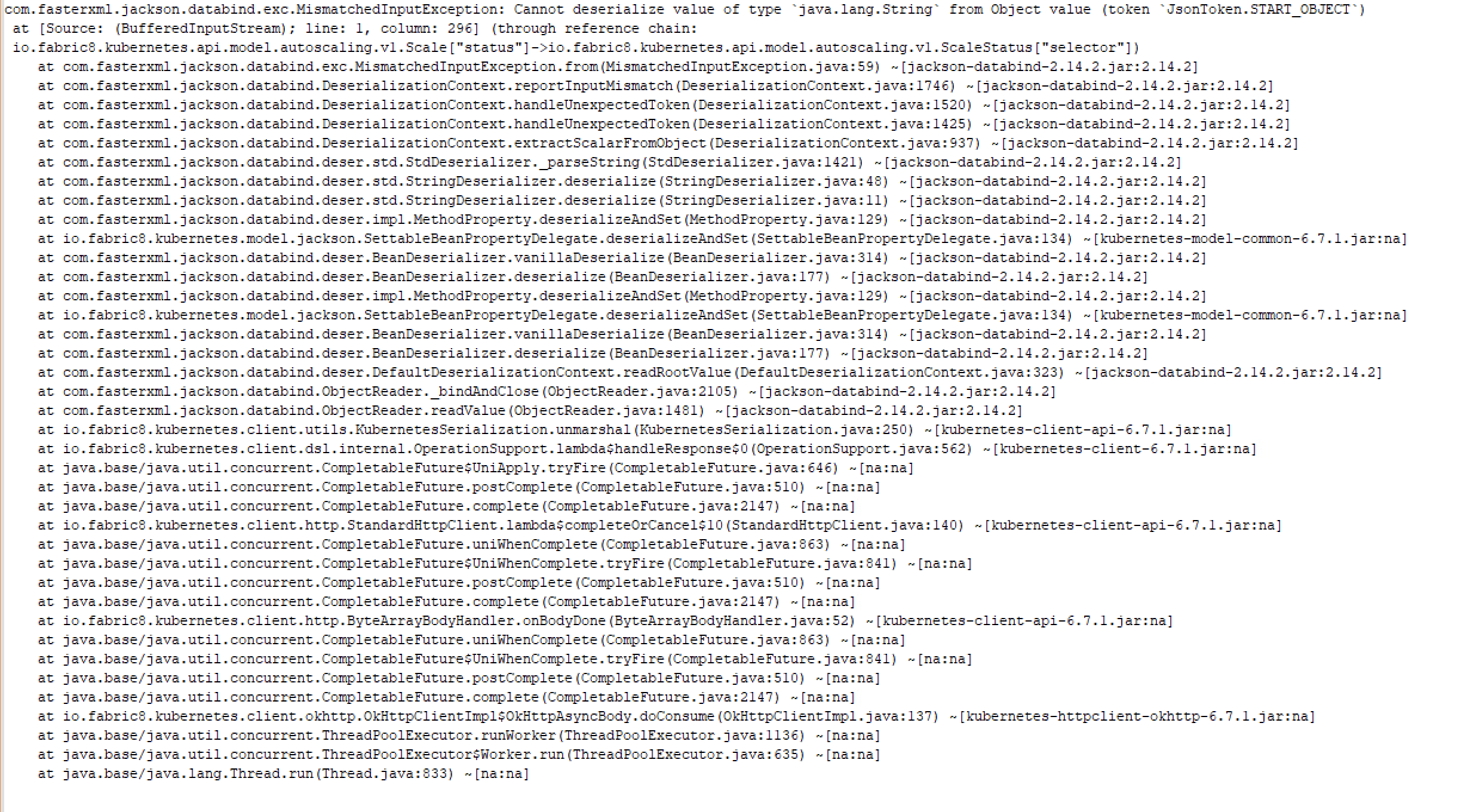 Openshiftclient Scale Deploymentconfig Error · Issue 5236 · Fabric8io Kubernetes Client · Github