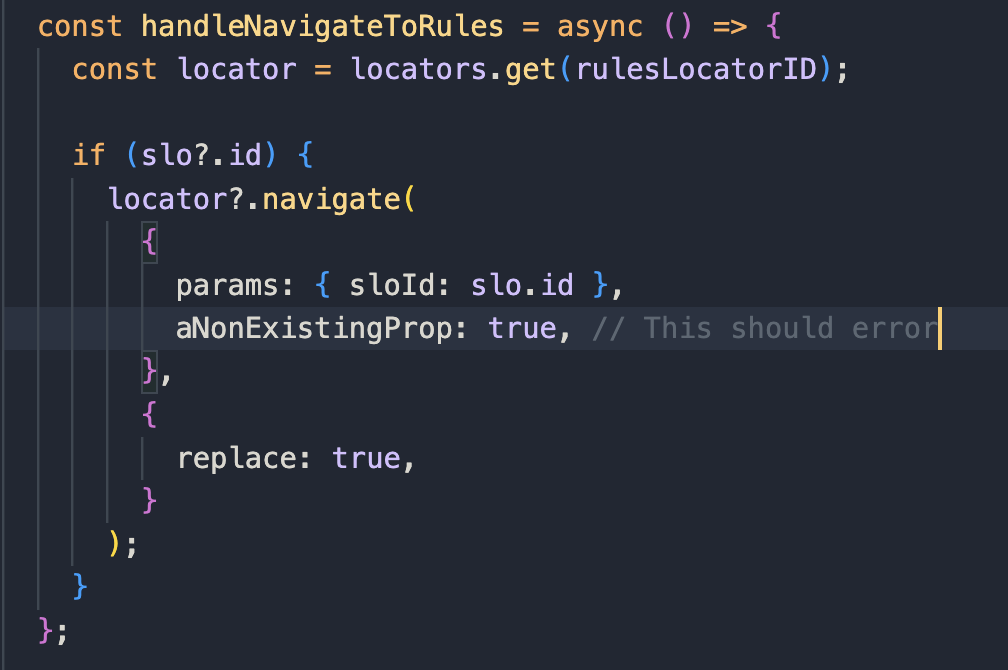 [Locators] Locator objects are not type safe · Issue #156162 · elastic/kibana · GitHub