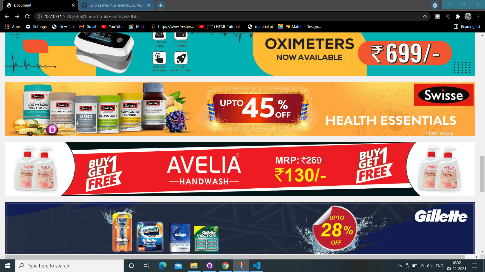 GitHub - 29ab/MedPlus-Clone: MedPlus is the second largest pharmacy chain in India. MedPlus ...