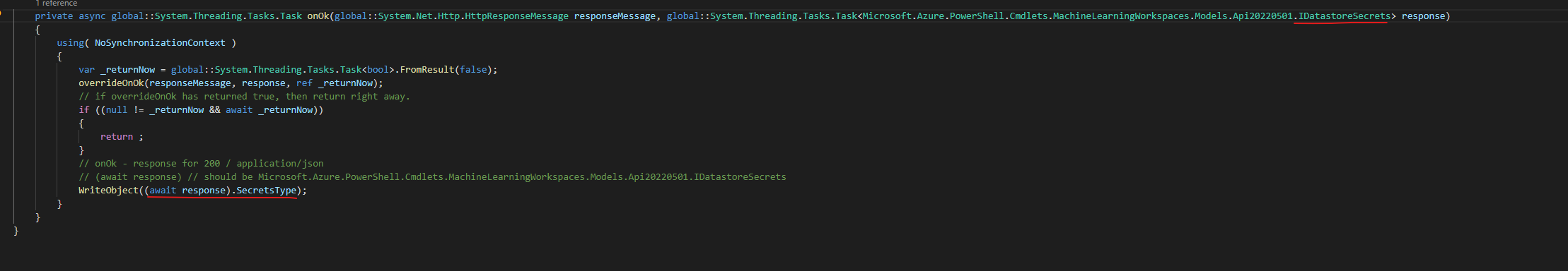 When the parent class object has only one property, return the property value, not the interface ...