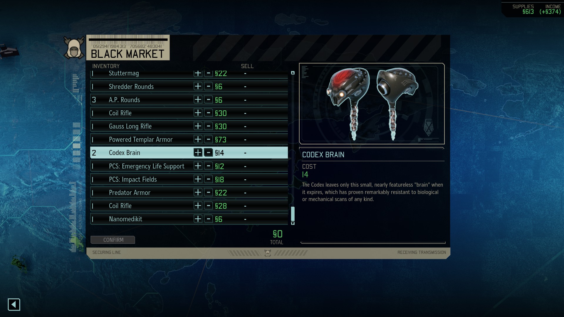 Codex brain can be sold in black market,is it imbalanced? · Issue #436 ...