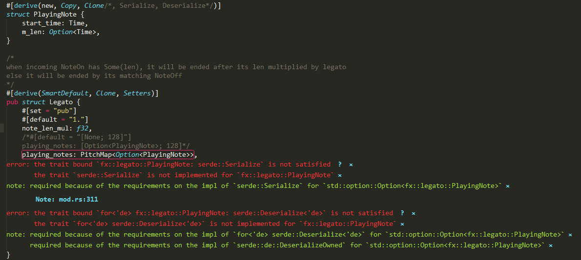[serde Bound T Mytrait ] Doesn T Work · Issue 1200 · Serde Rs Serde · Github