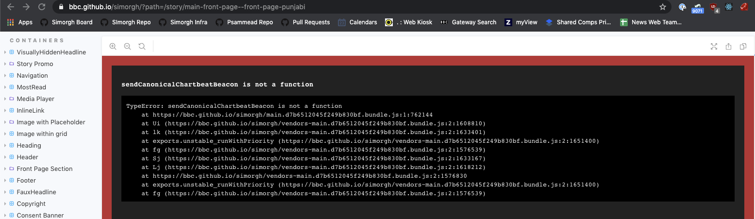 Online Storybook Main/Front Page and Main/Article stories broken · Issue #5239 · bbc/simorgh ...