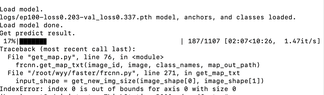 运行get_map.py报错 · Issue #112 · bubbliiiing/faster-rcnn-pytorch · GitHub