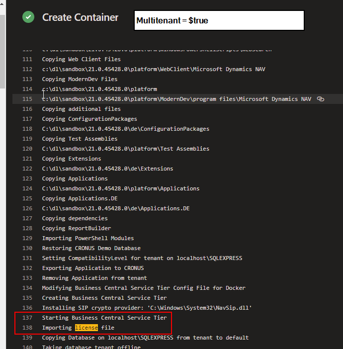 New-BCContainer fails with nextMajor artifact · Issue #2645 · microsoft ...