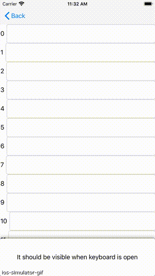 [Bug] [iOS] Changing margin of CollectionView's parent layout closes the keyboard · Issue #10984 ...