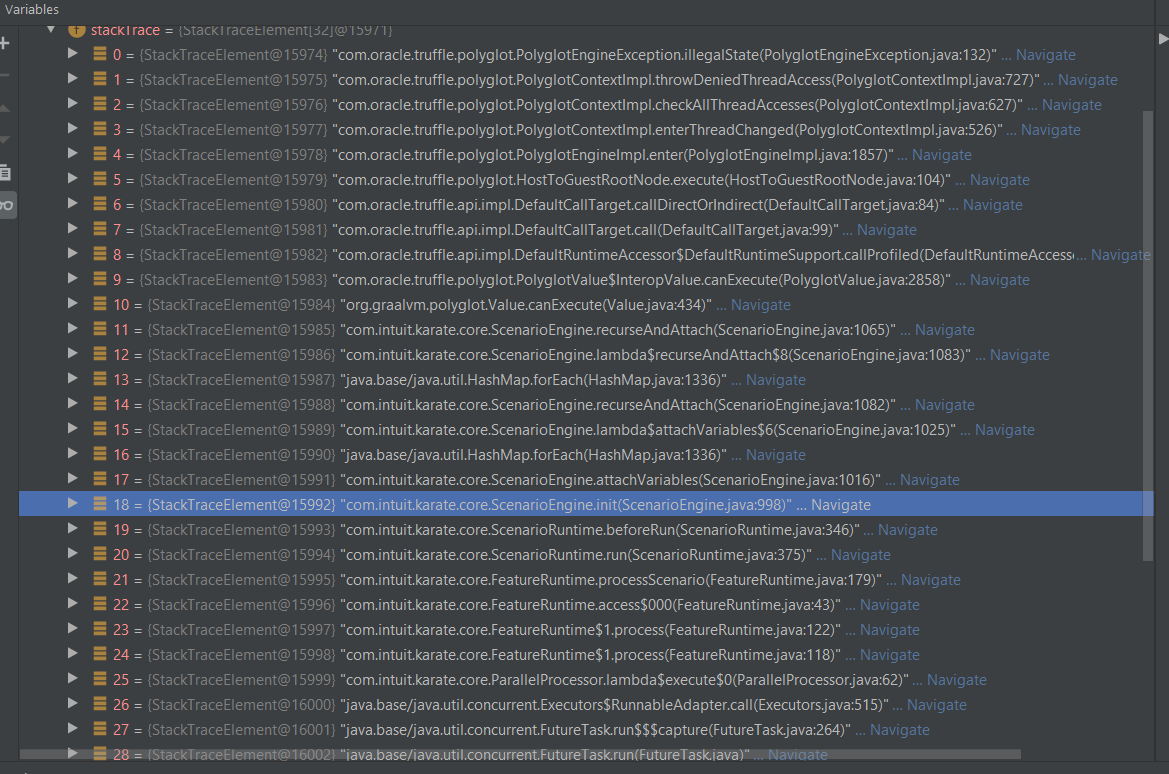 DebugHandler: debugger stops in background section for dynamic scenarios · Issue #1452 ...