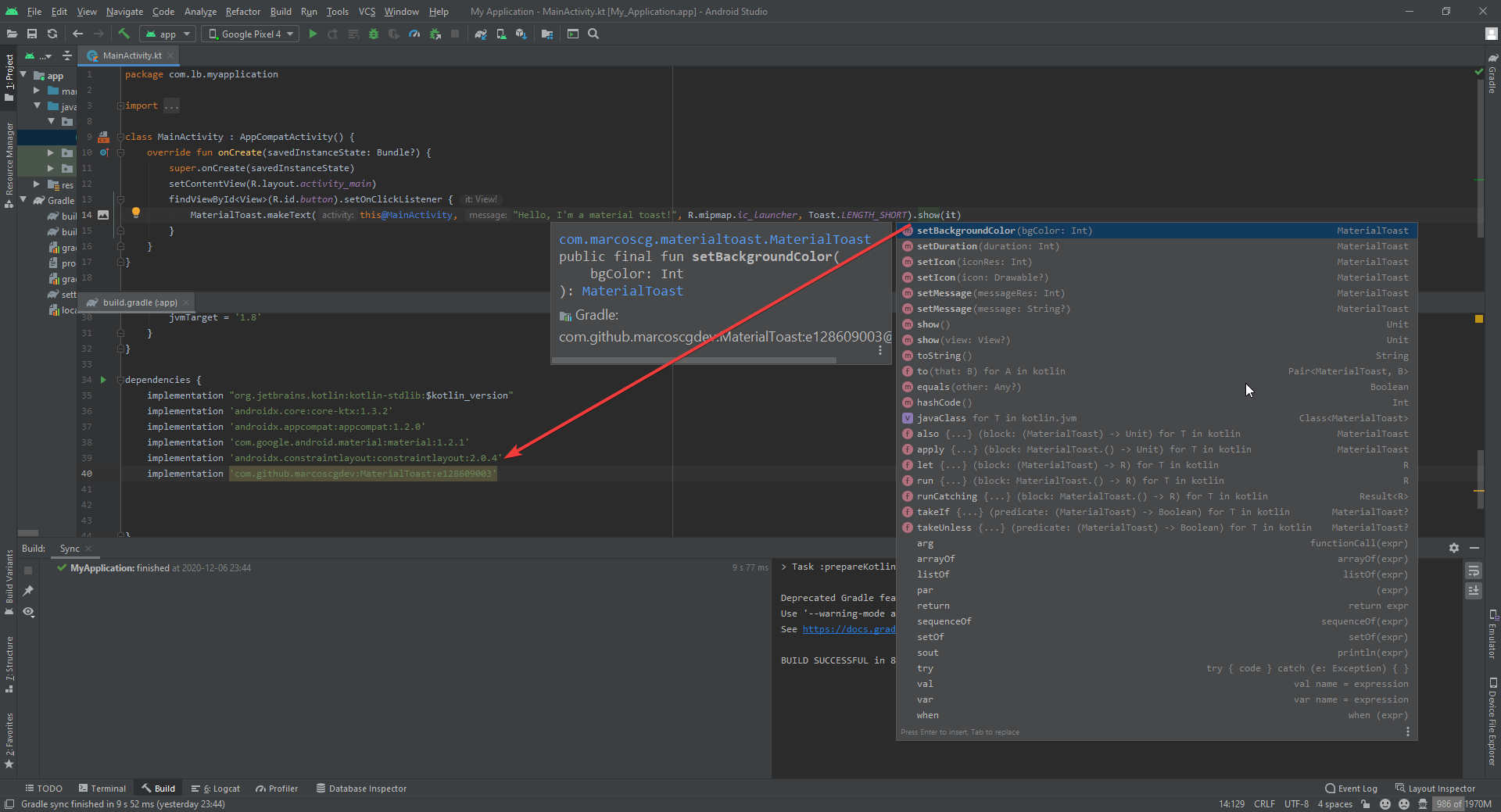 Request: support Android 11 (R - API 31) · Issue #1 · marcoscgdev/MaterialToast · GitHub